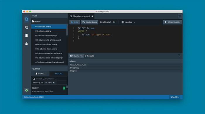 Learning SPARQL with Interactive Tutorials | Stardog